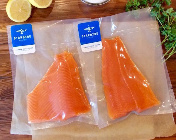 Wild Alaskan Salmon Fillet - Frozen